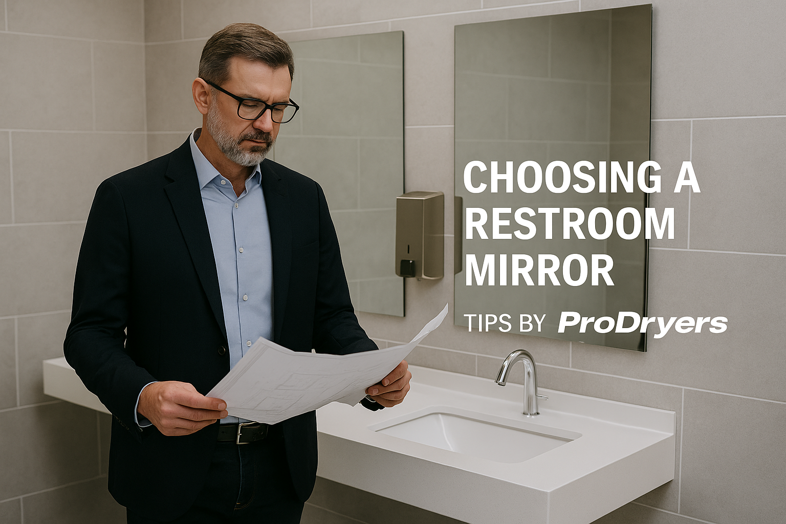 How to Choose Restroom Mirrors - ProDryers Commercial Restroom Supply