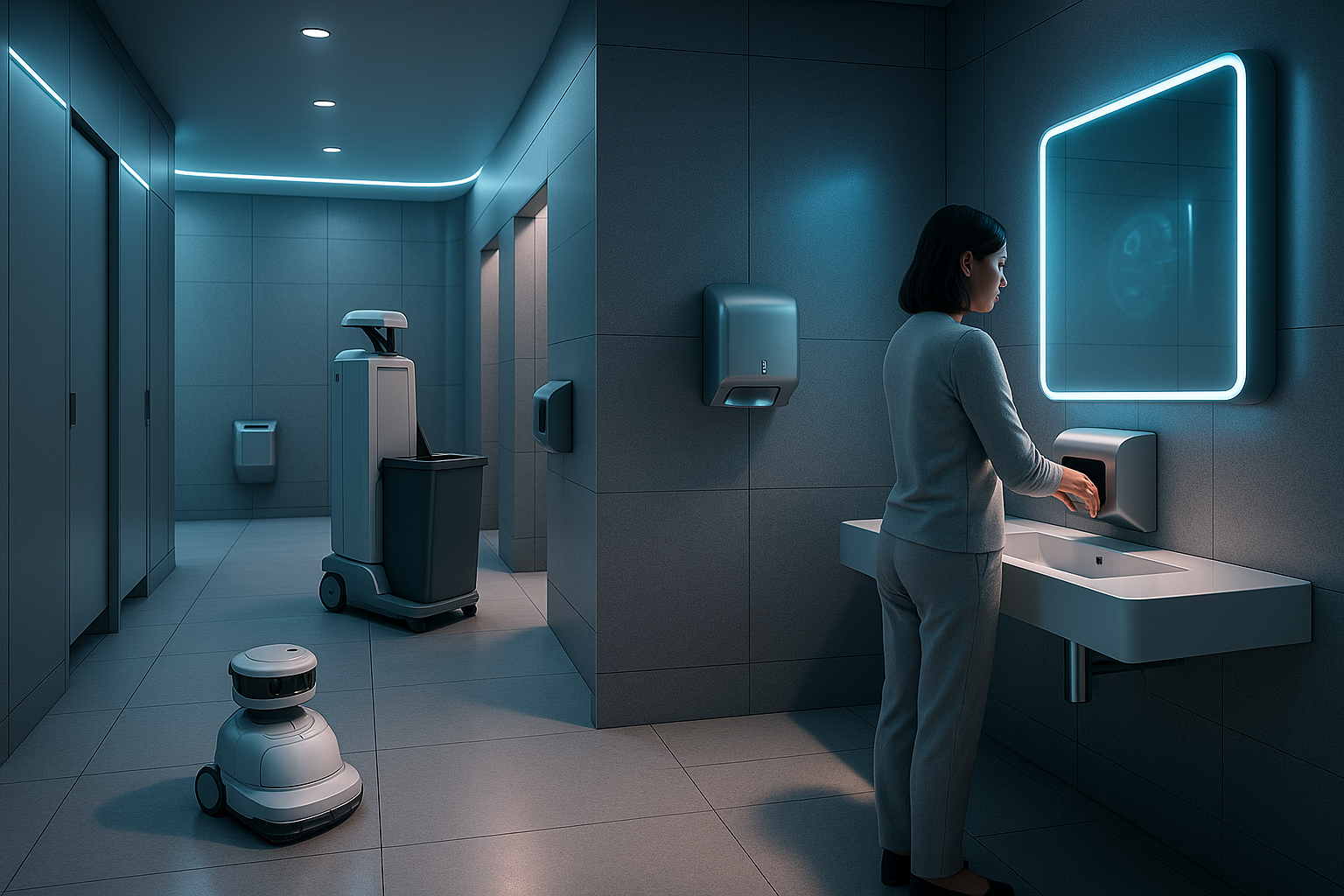 Restrooms of 2035: The Future of Hand Dryers, Touchless Tech, and Smart ...